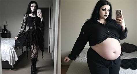 Goth Girl Gets Fat Pt 1 By Foxslim77 On Deviantart