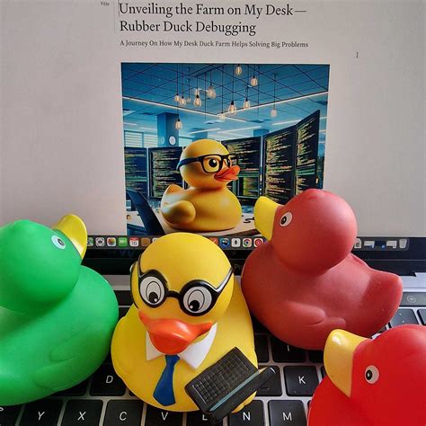 unveiling the farm on my desk — rubber duck debugging by saif eddine hasnaoui medium