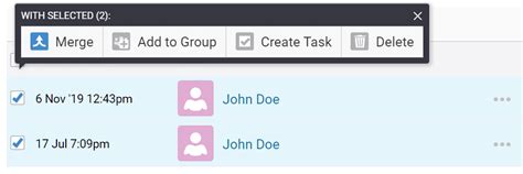 oncord managing duplicates