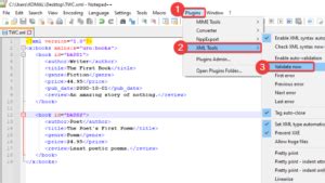 How To Validate XML Against XSD In Notepad