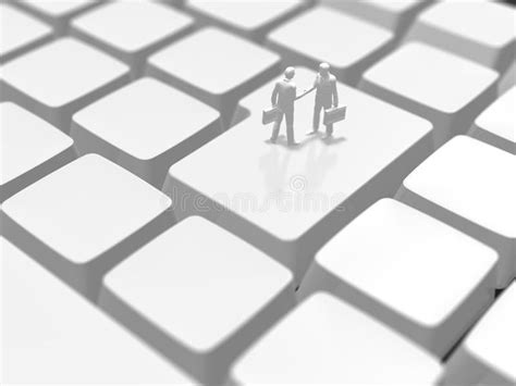 3d Illustration Of Keyboard Stock Illustration Illustration Of