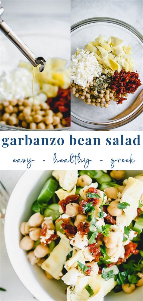 Garbanzo Bean Salad Recipe Dense Bean Salad