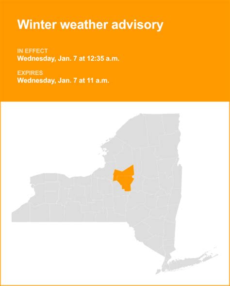 Ny Weather Update Winter Weather Advisory Affecting Oneida County