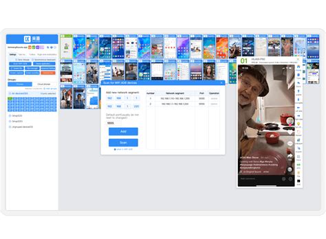 LaiXi Android Screen Mirroring Mobile Phone Batch Management System