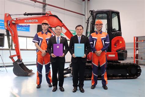 สยามคูโบต้า ร่วมกับ กรมพัฒนาฝีมือแรงงาน ลงนามความร่วมมือ พัฒนาทักษะแรงงานภาคเกษตรและก่อสร้าง