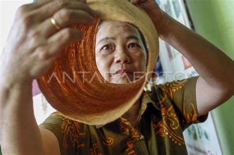 Manfaatkan Kulit Kayu Terap Menembus Pasar Ekspor Antara Foto