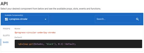 How To Change The Color Of The Unfilled Slice Of Progress Circular Vuetifyjs Vuetify