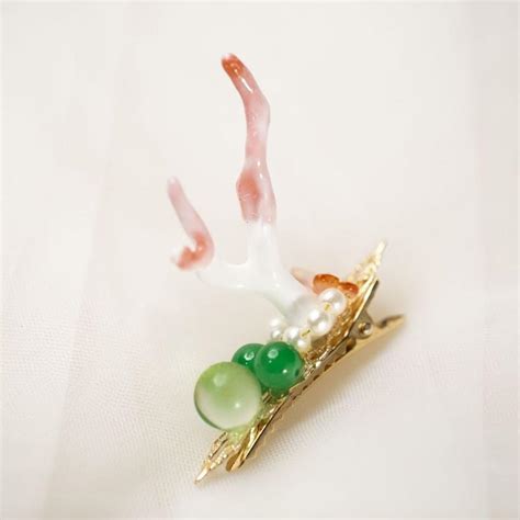 遇见神鹿瑶古风发夹王者荣耀衍生鹿角小清新对夹发簪汉服少女配饰 神鹿发夹一个不带流苏视频介绍遇见神鹿瑶古风发夹王者荣耀衍生鹿角小清新对夹