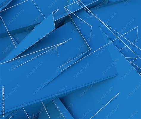 幾何学的な形状のオブジェ Stock Illustration Adobe Stock