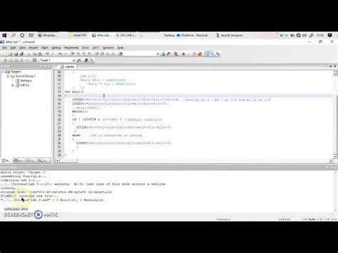 Arm Lpc Keil And Proteus Led Controlled By Switch Part I Youtube