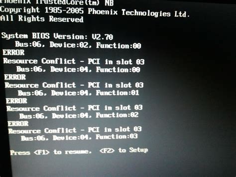 ERROR Resource Conflict Aspire Acer Community