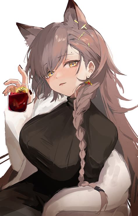 Nekomatamago Penance Arknights Penance Occasionally Flushed Arknights Arknights