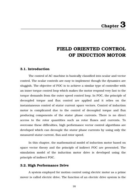 Pdf Field Oriented Control Of Induction Flibnet Ac