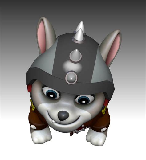 Hubcap Paw Patrol 3d Model By Lovemodel