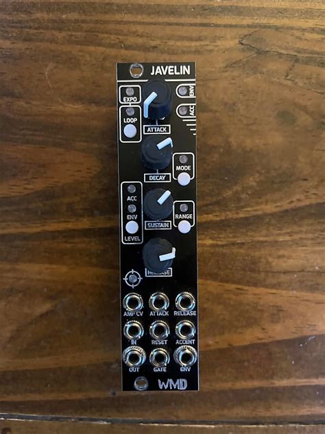 Wmd Javelin Envelope Generator Eurorack 2022 Black Reverb Uk