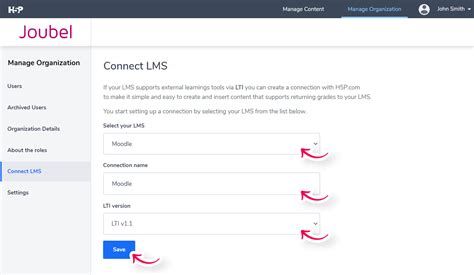 Setting Up H P In Moodle Lti H P