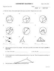 Master Geometry Angle Values Triangle Measures And Congruency Course Hero