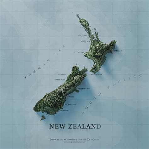 Designing Hillshade Maps Of Beautiful Islands Behance