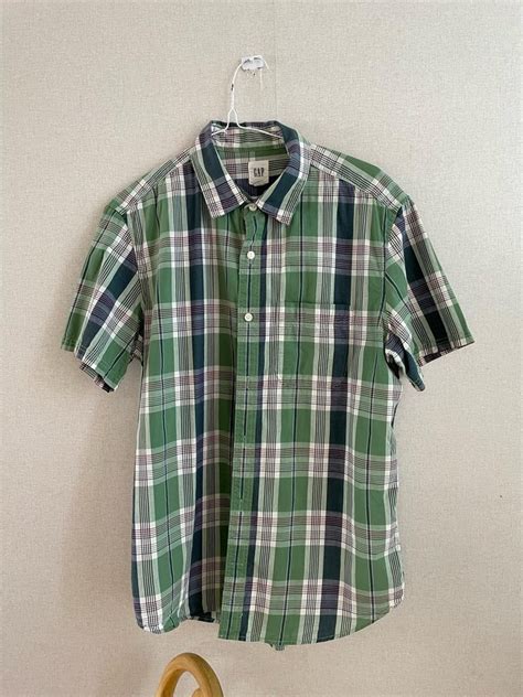 Gap 남자 반팔 와이셔츠 헬로마켓