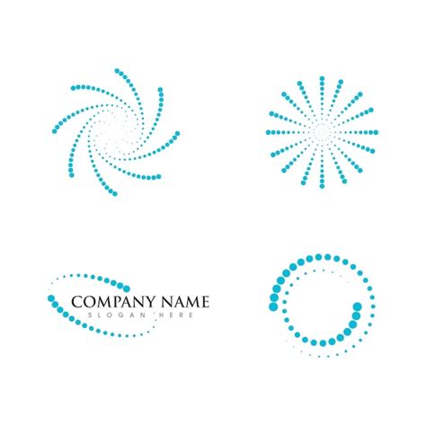 Vector de puntos de círculo de semitono Vector Premium