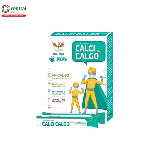 Calci Calgo Pluss Cung Cấp Canxi Hỗ Trợ Phát Triển Xương Và Răng