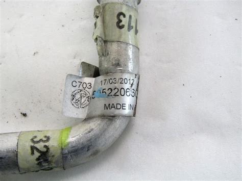 50522066 TUBO CLIMATIZZATORE CLIMA A C ALFA ROMEO GIULIETTA 1 4 B 77KW