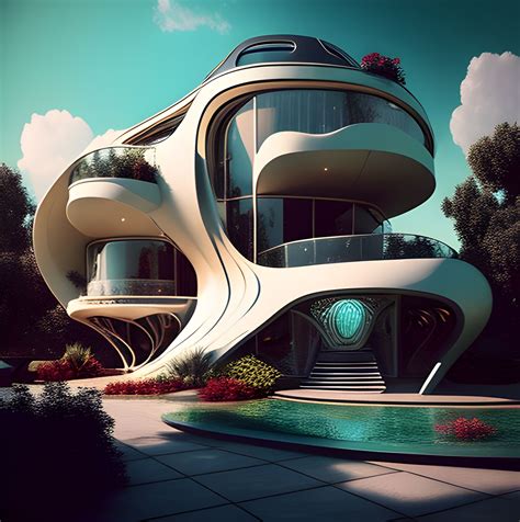 Futuristic Home Futuristic Architecture Architecture Drawing Plan