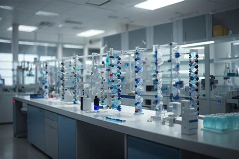 Premium Ai Image Genetic Research Breakthrough
