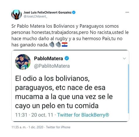 “tú No Has Ganado Nada Matera” La Respuesta De José Luis Chilavert Al