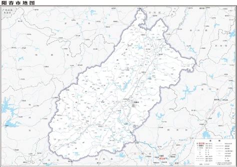 阳江市2023年高清行政地图 知乎