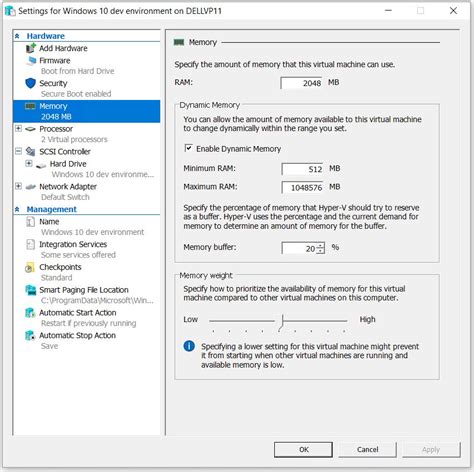 Win10 Hyper V Vms Benefit From More Vram Windows Enterprise Desktop