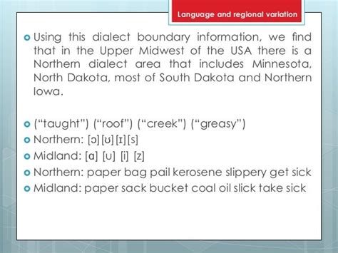 chapter 18 language and regional variation