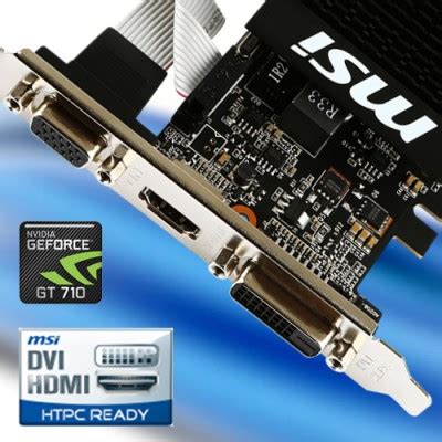 MSI GeForce GT 710 1GD3H LP DDR3 DX12 Incehesap