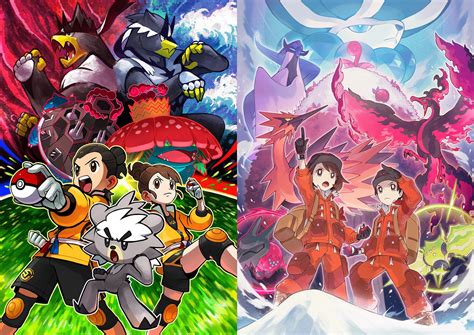 Pokemon Swordshield Tons Of Screenshots And Art For The Isle Of Armor And The Crown Tundra