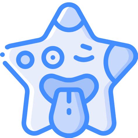 Wink Basic Miscellany Blue Icon