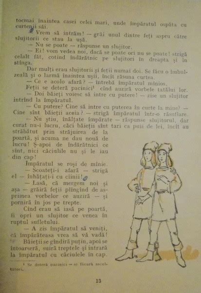 Doi Feti Cu Stea In Frunte De I Slavici Ilustratii De N Hilohi