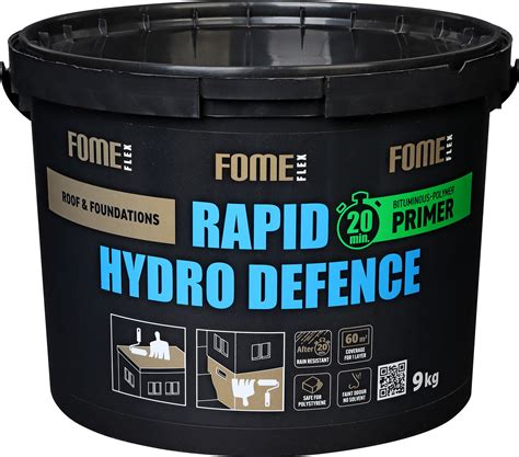 Fome Flex Rapid Hydro Defence Primer Polymer Bituminous Primer 9 Kg