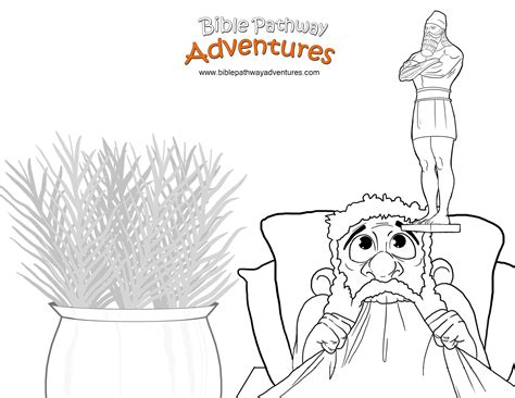 Daniel Interprets Nebuchadnezzars Dream Coloring Page Free Printable