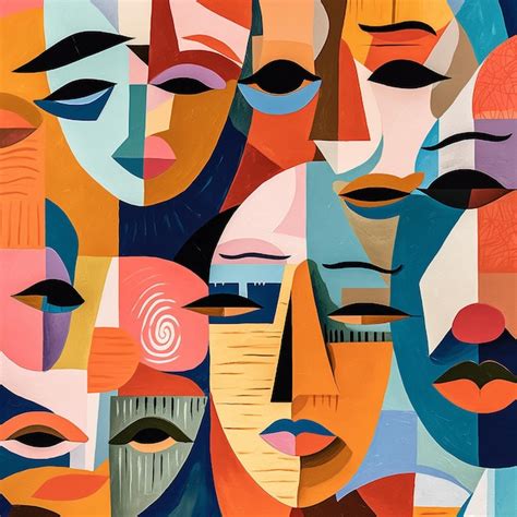 Premium Photo Eclectic Expressions A Vibrant Collection Of