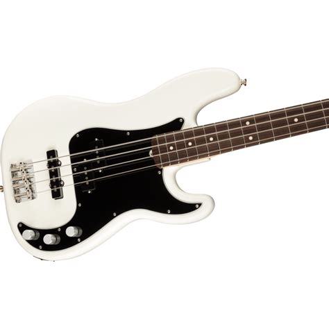 Fender Am Perf Precision Bass Rw Arctic White Basso Elettrico