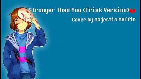 Stronger Than You Frisk Version Steven Universe Parody Cover Youtube