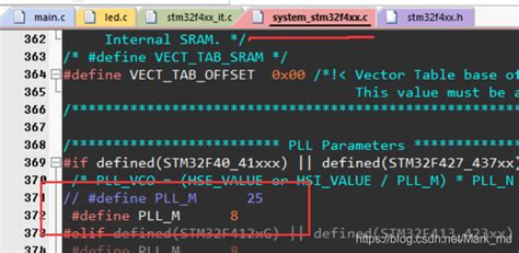 Stm32f4修改时钟频率，更换为8mhz晶振stm32f4修改晶振 Csdn博客