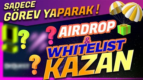 Görev Yap Para Kazan Web3 Projeleri Yeni Kripto Fırsatları Airdrop