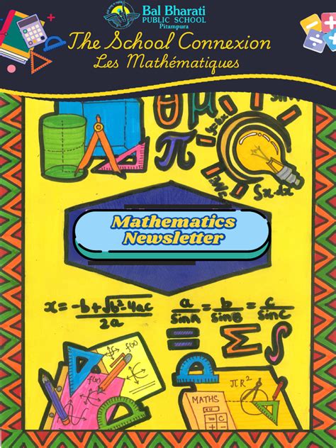 Mathematics Newsletter 24 25 Pdf Geometry Mathematics