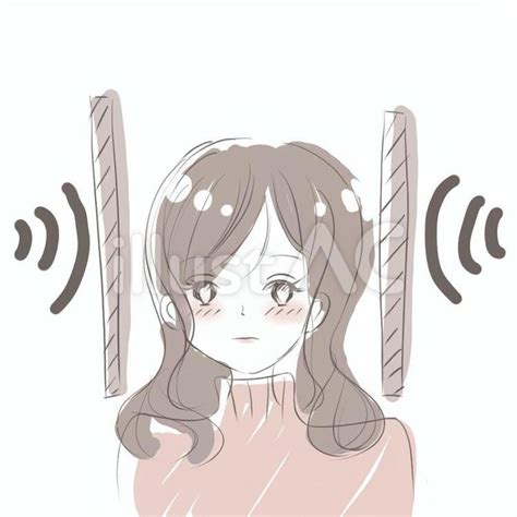 耳の聞こえない人イラスト No 22642279｜無料イラスト・フリー素材なら「イラストac」