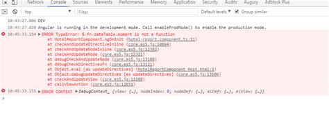 Fn DataTable Moment Is Not A Function With Reference To Issue L Lin Angular