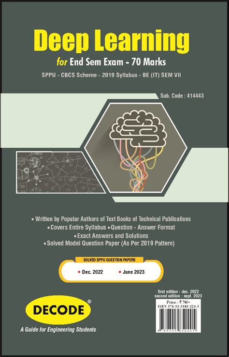 deep learning for sppu 19 course be sem vii it 414443 end se