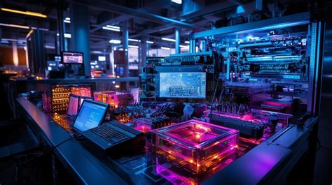 设备ai数字艺术 芯片测试设备自动化测试数据分析 Ai图片免费下载 Png格式 2184像素 编号50082370 千图网