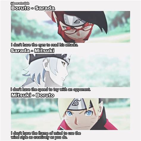 Sarada Mitsuki And Boruto Team Konohamaru Team 7 Boruto Naruto