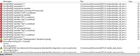 SDK Device Firmware Update Bootloader Example Compile Error Using IAR Nordic Q A